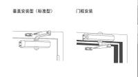 闭门器图片GMT 052系列闭门器安装闭门器三种安装方法闭门器批发...