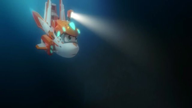 潜艇总动员:大伙下深海捡发光石,不料被暗流卷进石道里