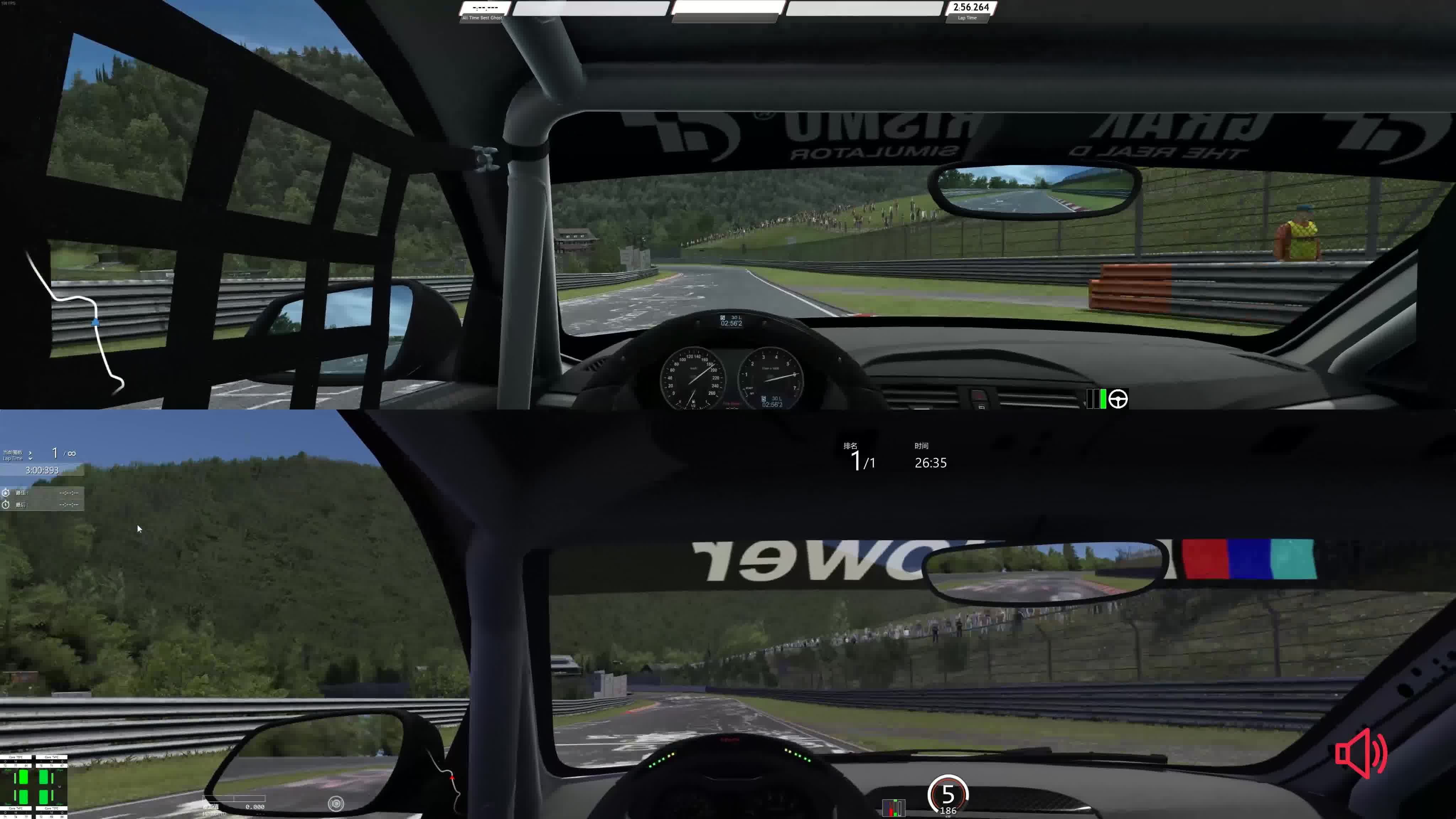 真的一模一样,模拟赛车软件 AC对比R3E,宝马 M235i Racing 在纽北单...