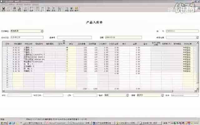 生产管理-生产完工入库全业务流程