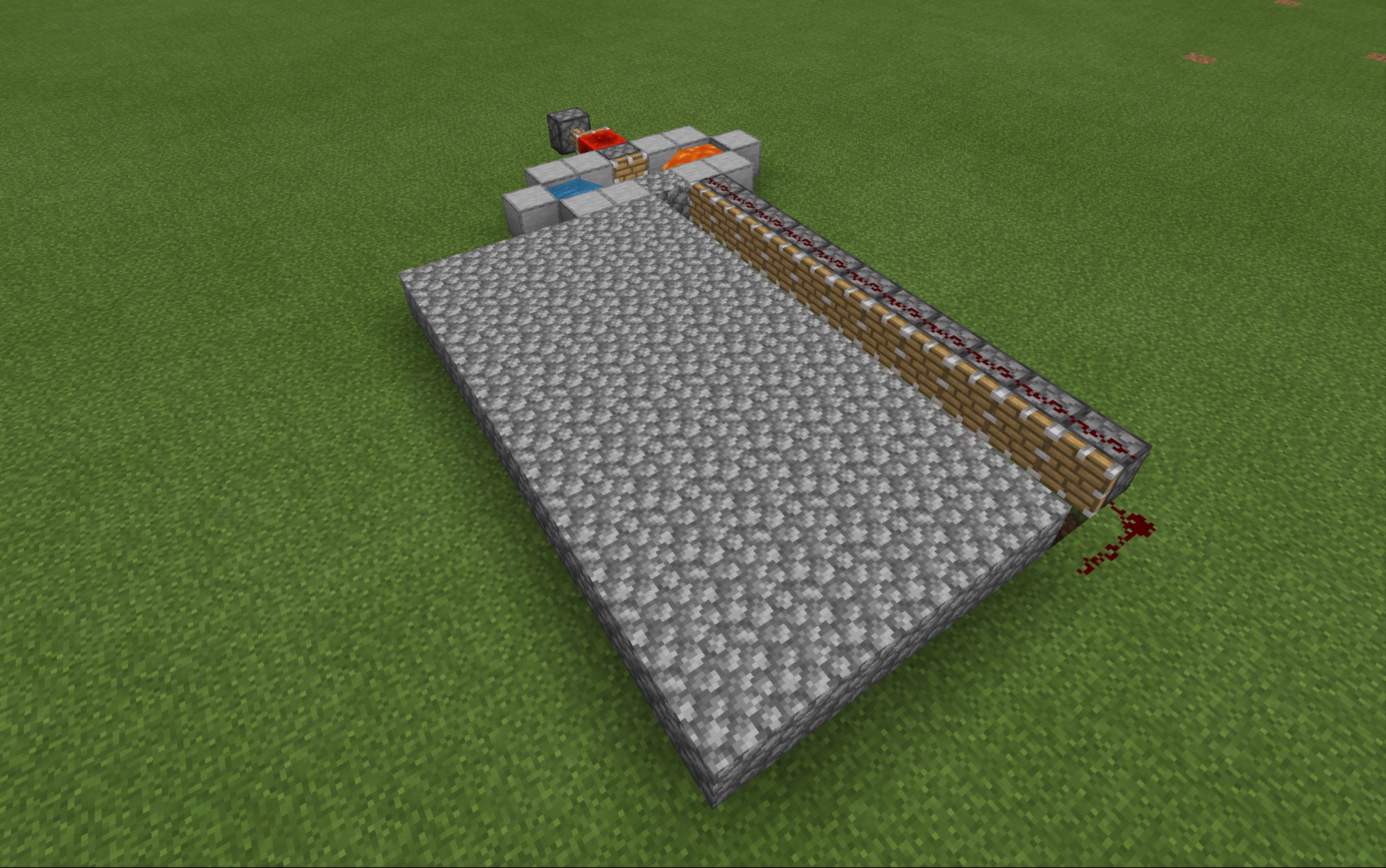 《我的世界》自动刷石机