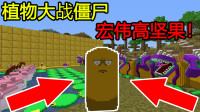 煞神我的世界好玩幸运方块挑战2 第60集 我的世界:植物大战僵尸,雄伟...