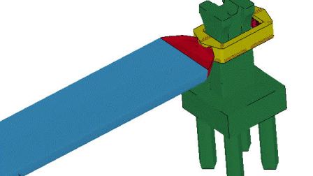 江苏鸿鹄工程复合材料科技有限公司-船撞防撞圈仿真模拟