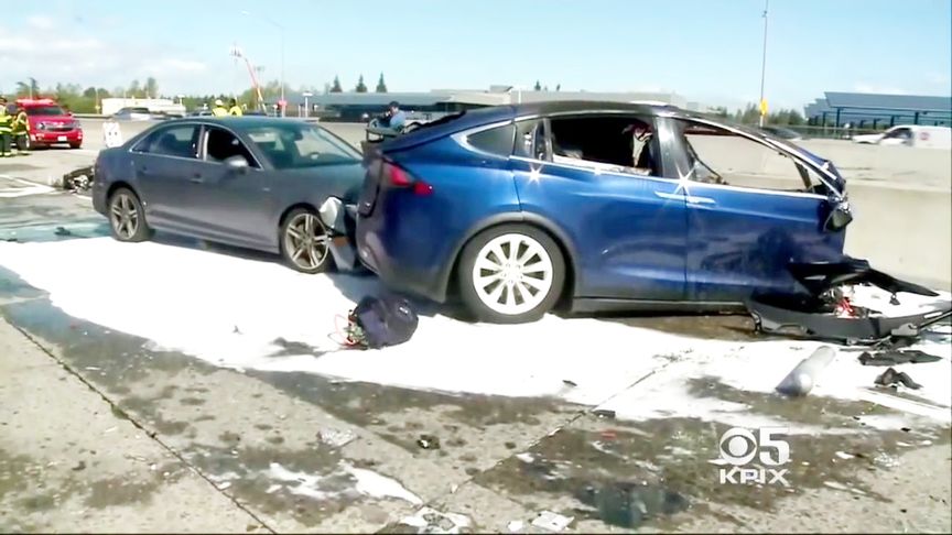 特斯拉又燃烧致车主死亡,电池比汽油更危险?