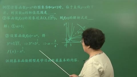 求幂函数指数的取值范围和解析式