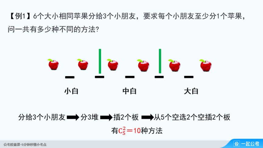 排列组合-6隔板法(1)
