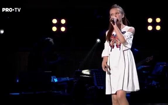 【罗马尼亚儿童好声音盲选】 Bird Set Free (Luana Prodea), 2018