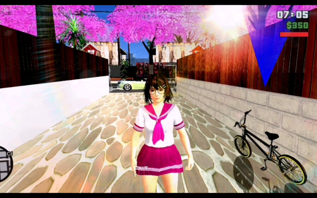 475MB的 GTASA PROJECT JAPAN 日本完美风格 V3,樱校模拟再现!