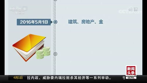[中国新闻]深化增值税改革具体措施今起实施
