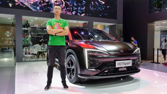 2020广州车展:一台无情的加速机器,广汽蔚来007 S