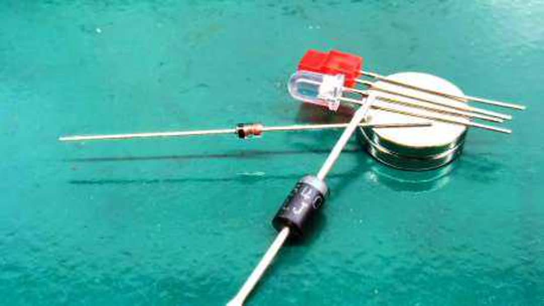 会发光的二极管都见过,会发电的你见过吗?