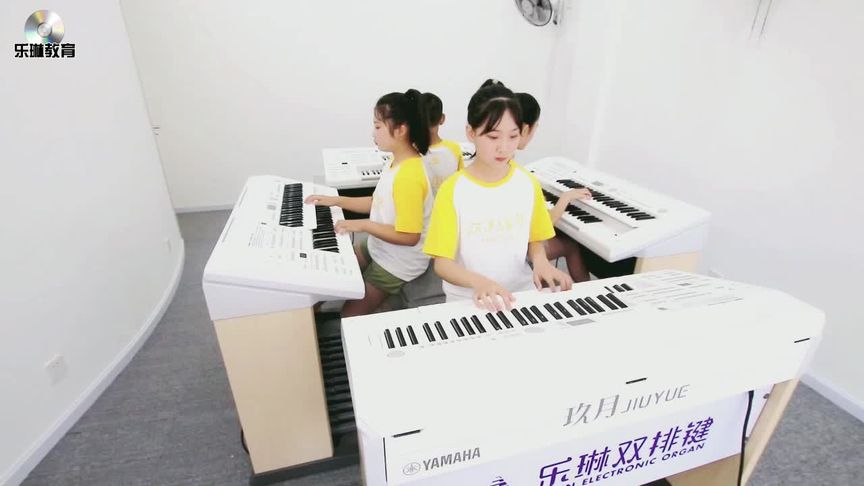 #家有琴童 #双排键演奏 #双排键电子管风琴 #日常练琴记录成长