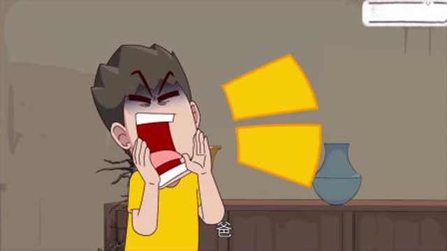 搞笑动画短片之爸爸修理