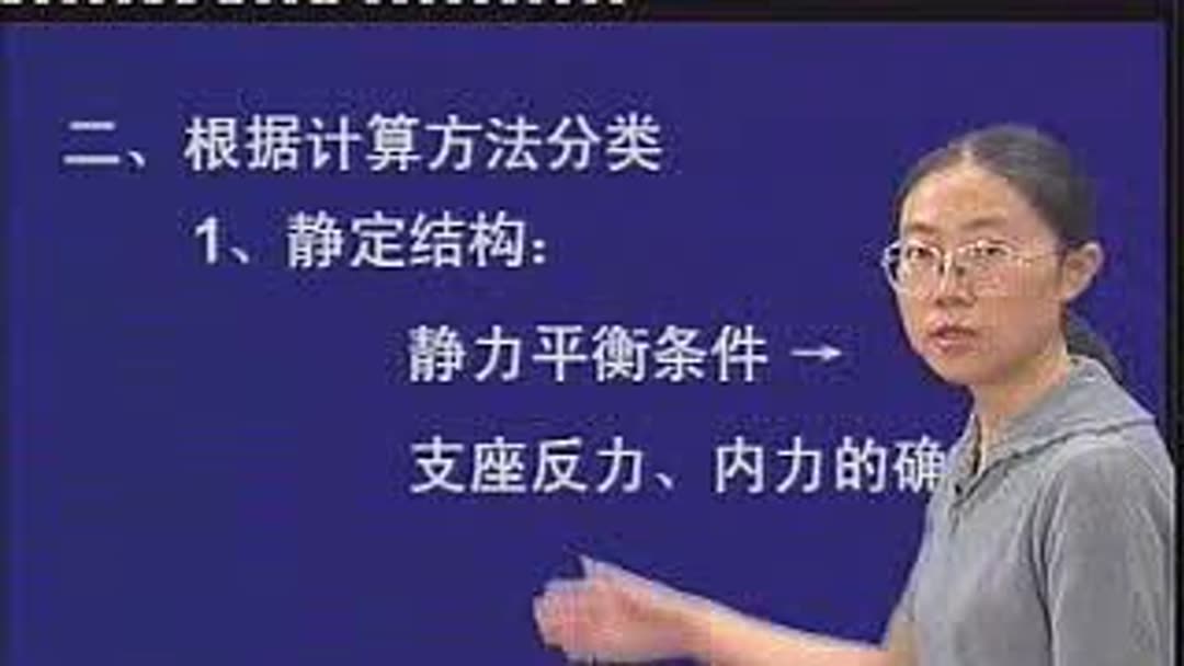 结构力学视频教程 上册 02(全80讲)_
