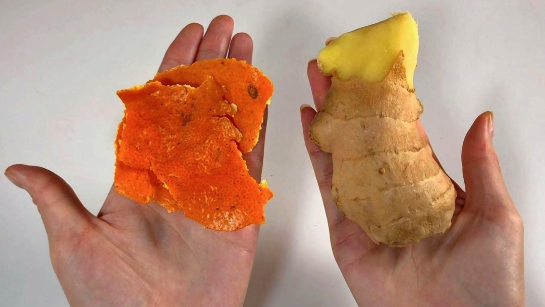 陈皮和生姜一起用太厉害了,这个作用人人都需要,别忘告诉其他人