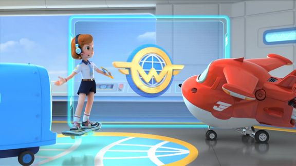 超级飞侠:乐迪安琪互道早安,卡卡兄弟带来包裹,乐迪出发送货