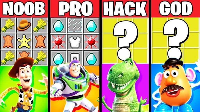 我的世界战斗动画:玩具总动员4动画制作挑战