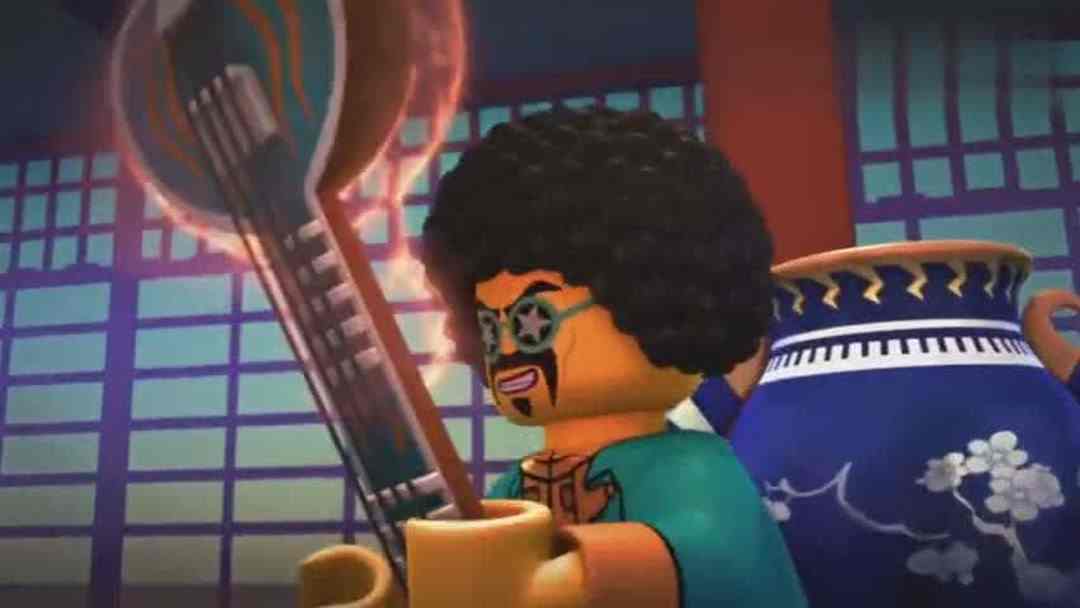 乐高幻影忍者:原来天乐是琥珀大师,她能模仿别人的元素特技!