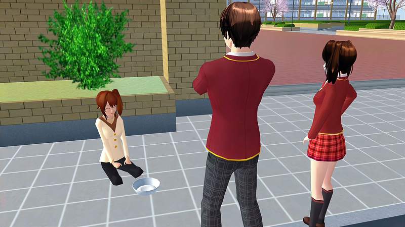 谁不是一开始就有个家,樱花校园模拟器