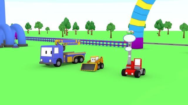 迷你卡车 - 水上公园 - 和迷你卡车学习