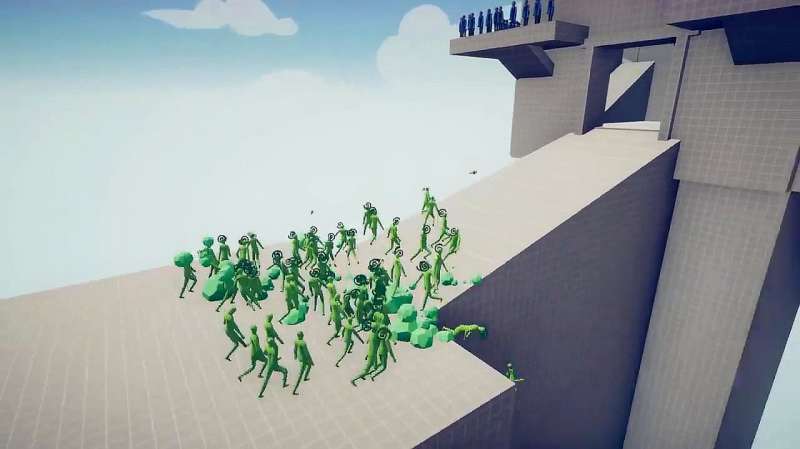 全面战争模拟器:毒气弹兵对僵尸攻城