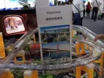 超级高铁模型 磁悬浮列车