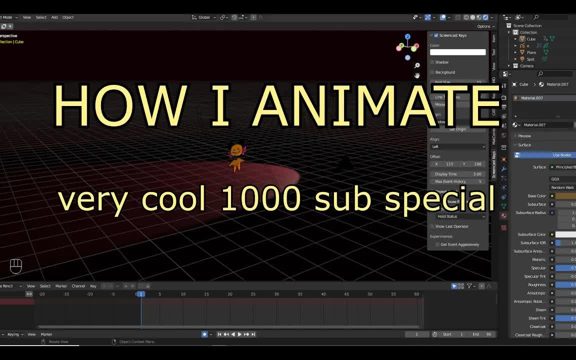 iBlender中文版插件 如何使用 Blender 蜡笔功能制作动画(2d 与 3d 元素...