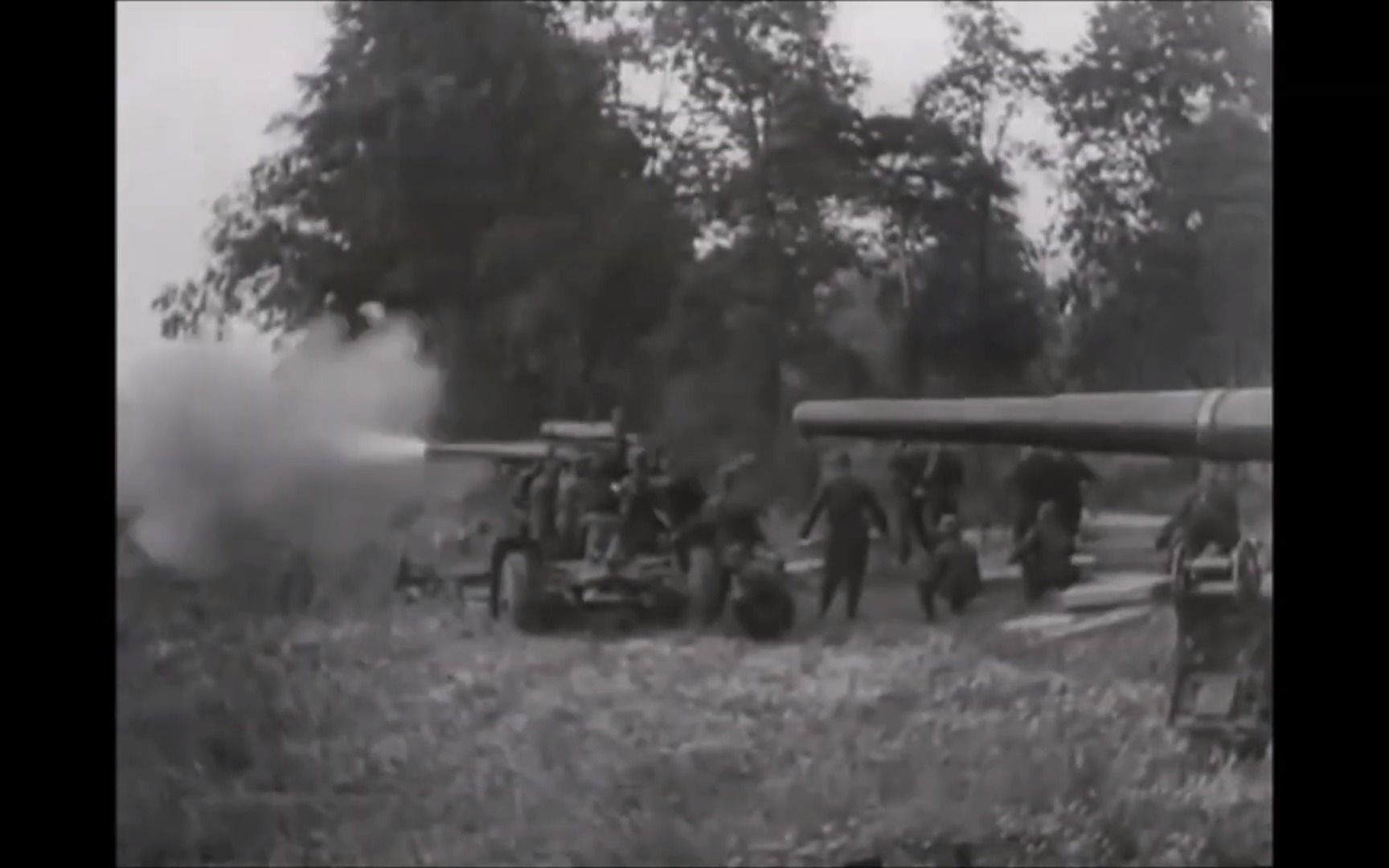 德国 88mm Flak 18/36/37 第二次世界大战录像