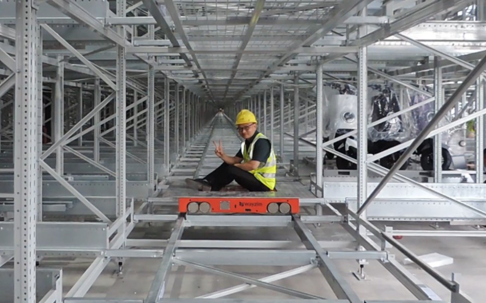 #托盘四向穿梭车 智能仓储行业的龙舟 #四向穿梭车货架 #四向穿梭车...