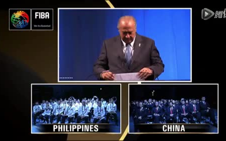 『世界杯•中国申办』中国申办2019男篮世界杯(中国代表团陈述全程...