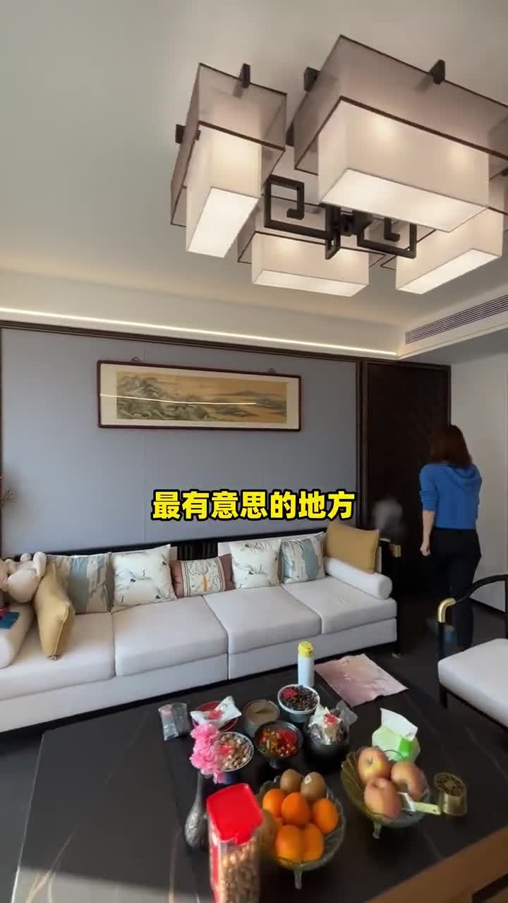 你绝对没见过的中式风隐形门!装修设计装修设计隐形门中式风