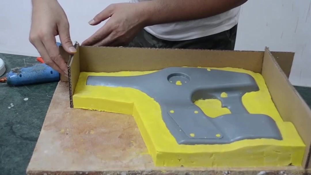 汽车配件制作硅胶模具详细教程