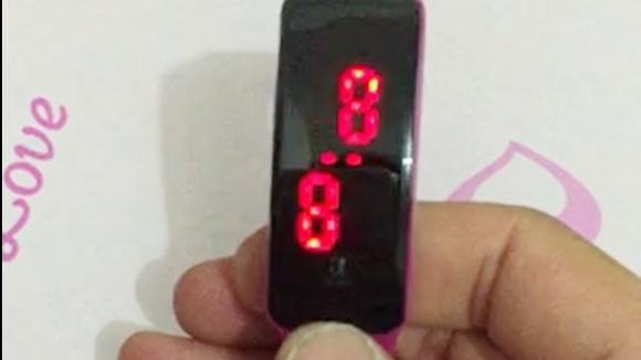 led手环手表时间设置视频科之力家居日用百货生活馆