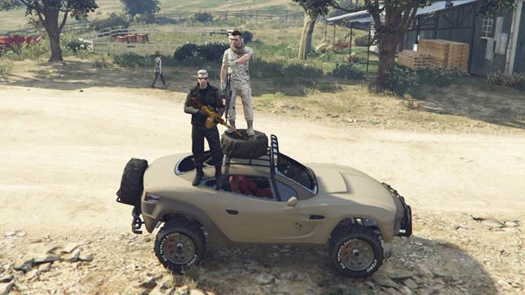GTA5侠客 侠盗飞车 和大神一起打飞机