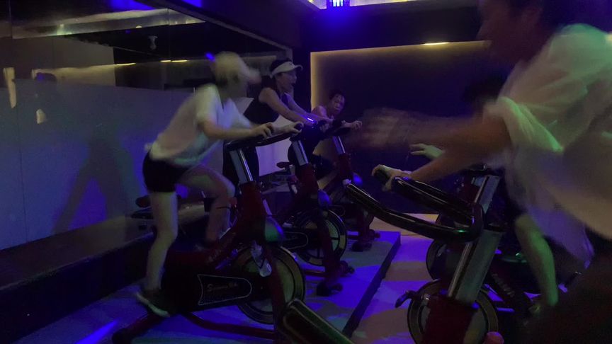 #动感单车 #花式动感单车 你必须亲手改变现在