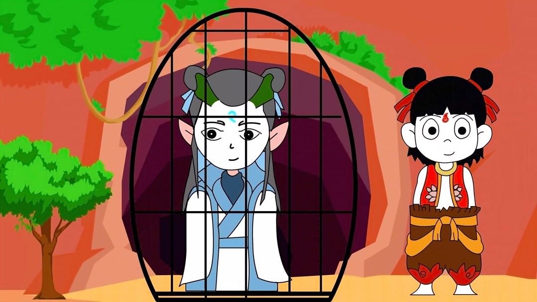 趣味动画 哪吒居然把敖丙关了起来,到底发生了什么事情?