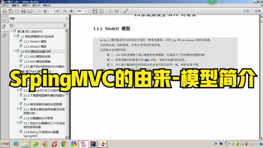 【Java大蜗牛】SrpingMVC的由来-模型简介