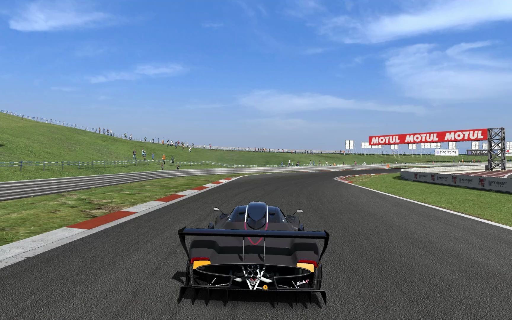 rpcs3模拟器4K带鱼屏运行GT赛车5演示