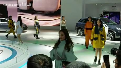 「车展」2019广州国际车展车模篇