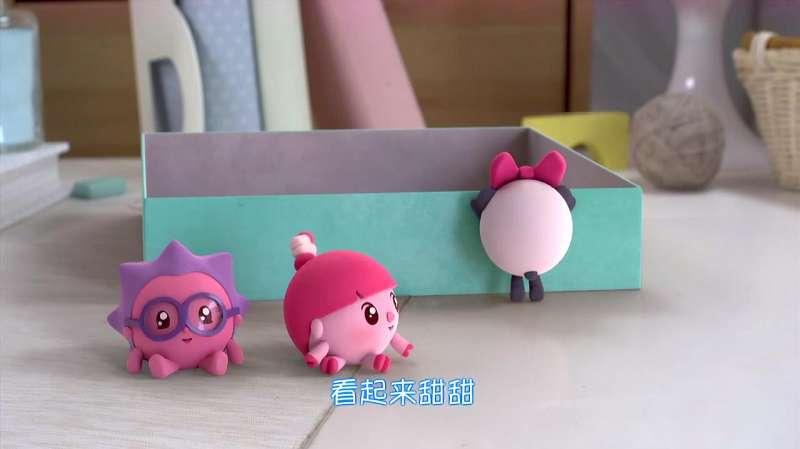 瑞奇宝宝:甜甜找到了拼图,妞妞和甜甜想要正方形,结果太惨了!