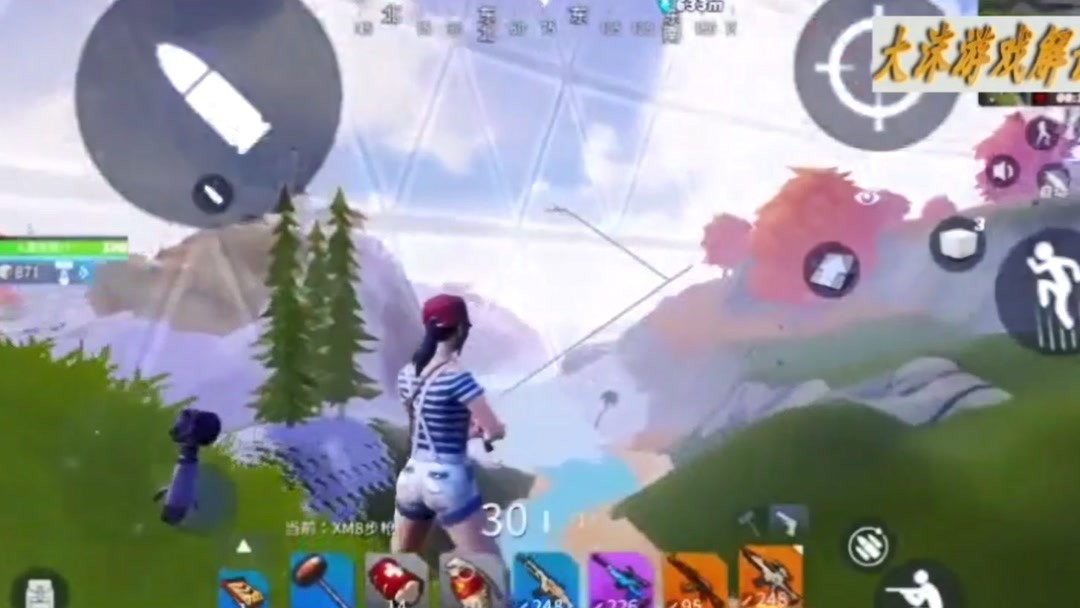 堡垒前线:萌新搭天梯上了天!我偷偷拆了他的地基会怎样?