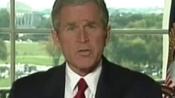 911事件爆发后,时任美国总统布什开始了轰轰烈烈的反恐战争