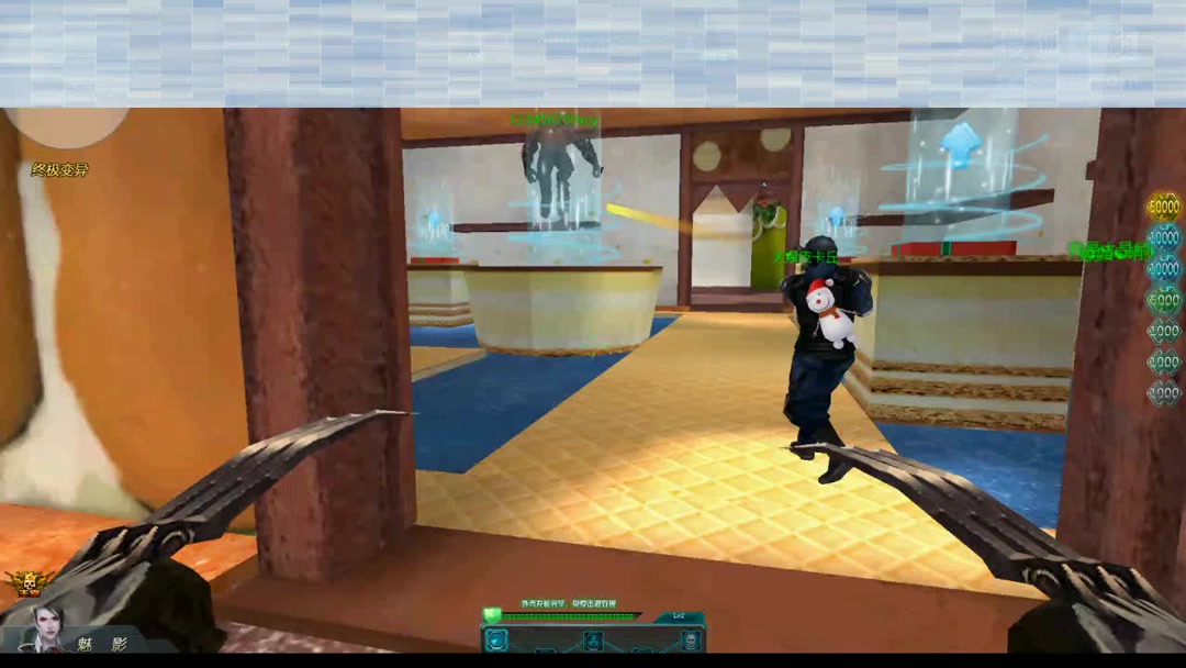 生死狙击 阿龙游戏解说 M4镭射枪支体验终极变异模式 感觉是