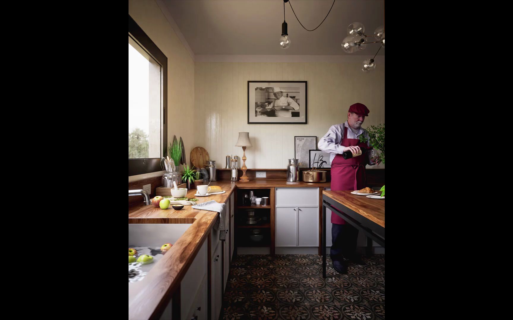 Twinmotion 2022 西餐厨房场景搭建教程