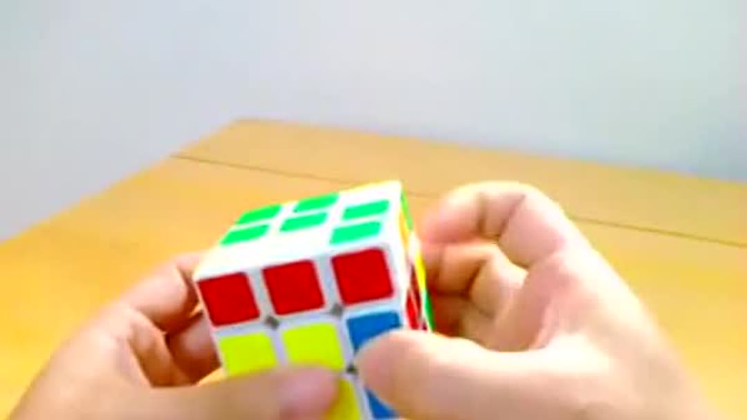 魔方教程一看就懂 还原顶层顶面