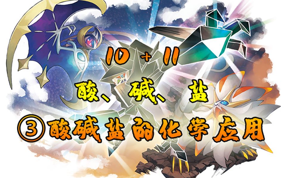 【皮老师·停课不停学】初三化学下册——10+11章《第三节:离子鉴定...