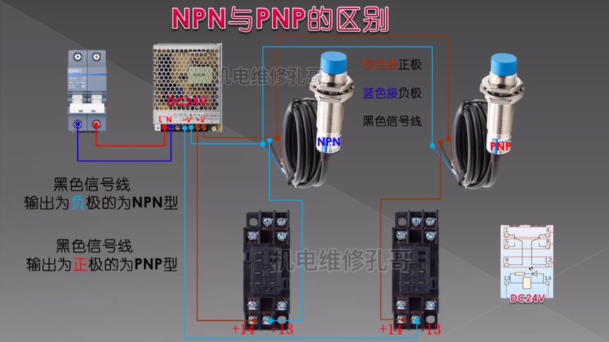 NPN与PNP的区别