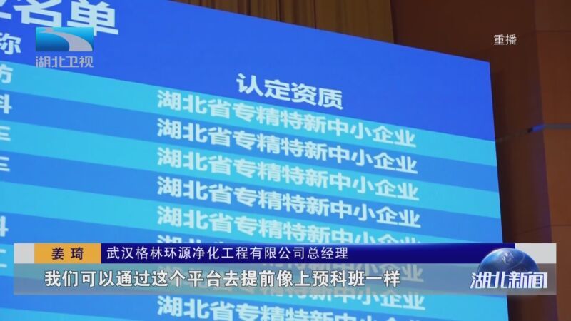 [湖北新闻]加快建设全国构建新发展格局先行区 湖北首批568家企业...