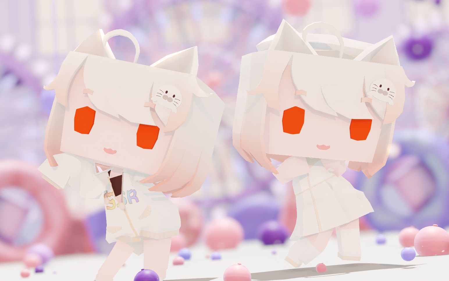 ◆白神遥MMD◇豹可爱Summertime+竖屏~♪◇原创箱箱模型展示◆