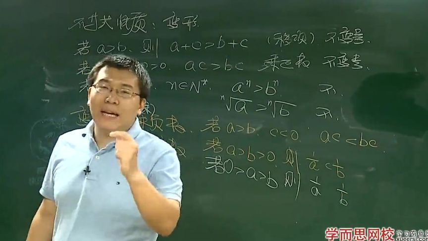 高中数学 不等式的性质:知识总结例题解读